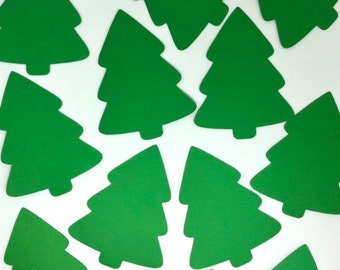 Christmas Tree Paper Cutouts - Etsy