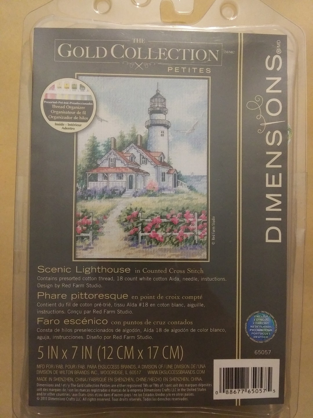 Scenic Lighthouse - Dimensions Gold Collection Petites Cross Stitch Kit ...