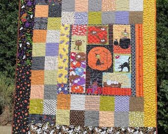 Halloween Quilt - Etsy