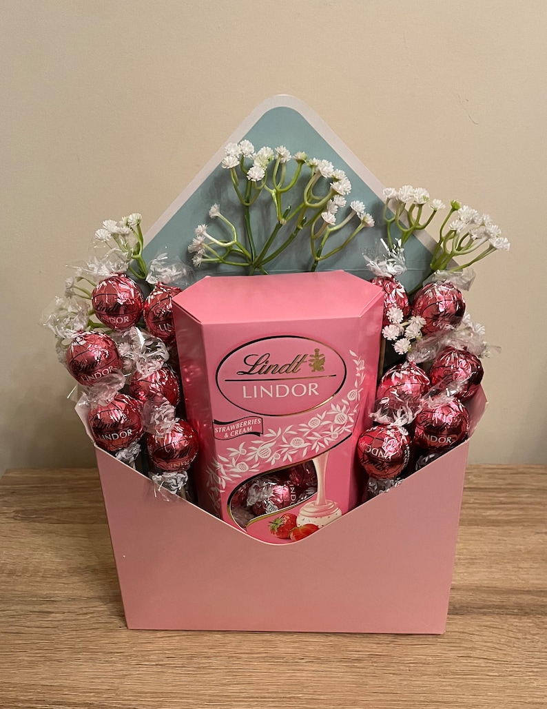 Lindor Envelope Gift Box Hamper - Etsy