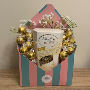 Lindor Envelope Gift Box Hamper - Etsy UK