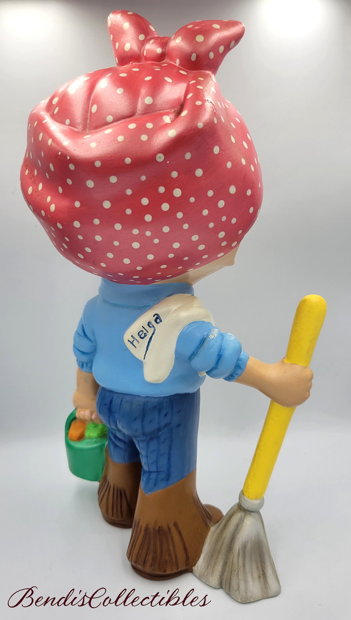 Vintage Helga Art Figurine. Garden Statue bendiscollectibles - Etsy