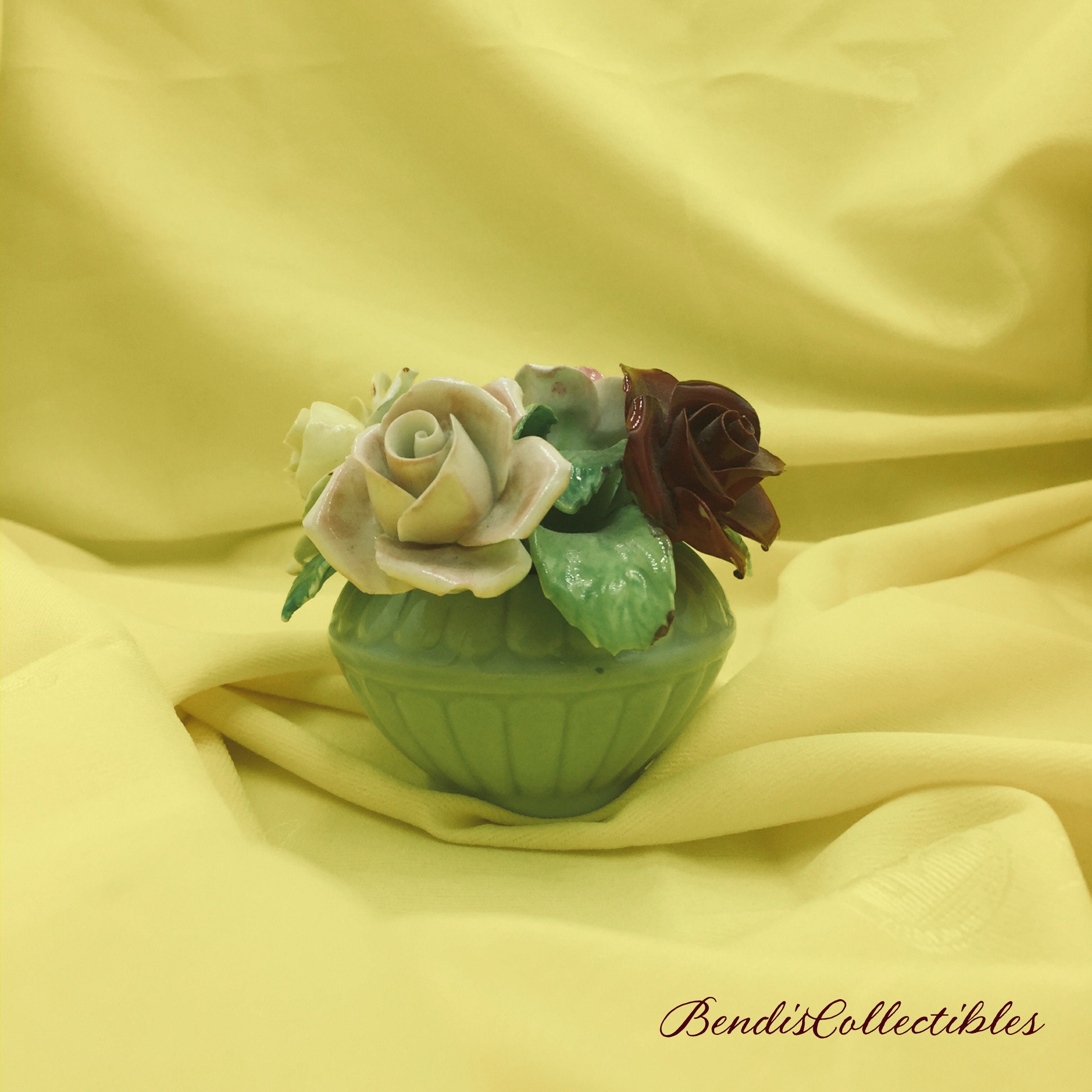 Art & Collectibles Vintage Staffordshire Floral Bone China Made in ...