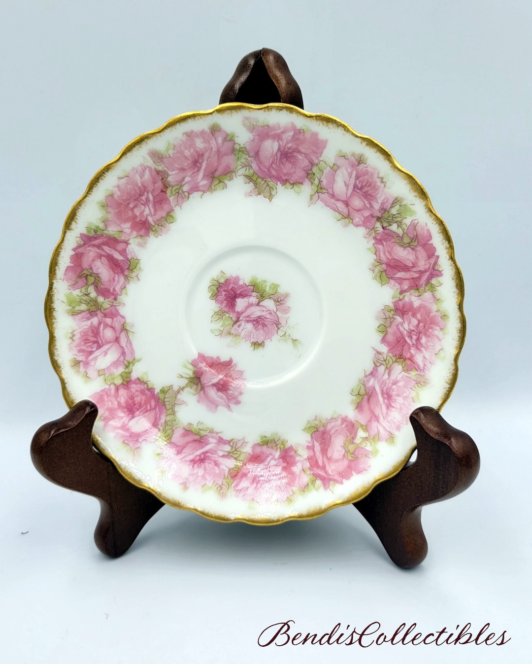 EXTREMELY RARE Antique Haviland Limoges Scheringer #55.limoges Pink ...