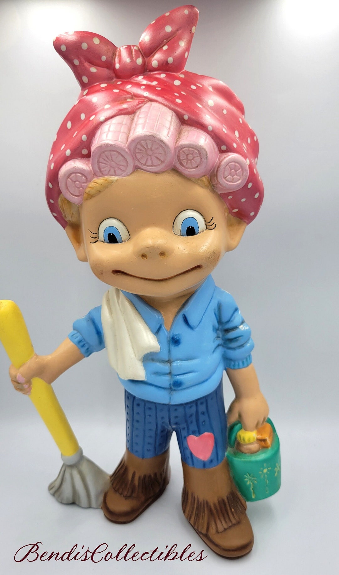 Vintage Helga Art Figurine. Garden Statue @bendiscollectibles - Etsy