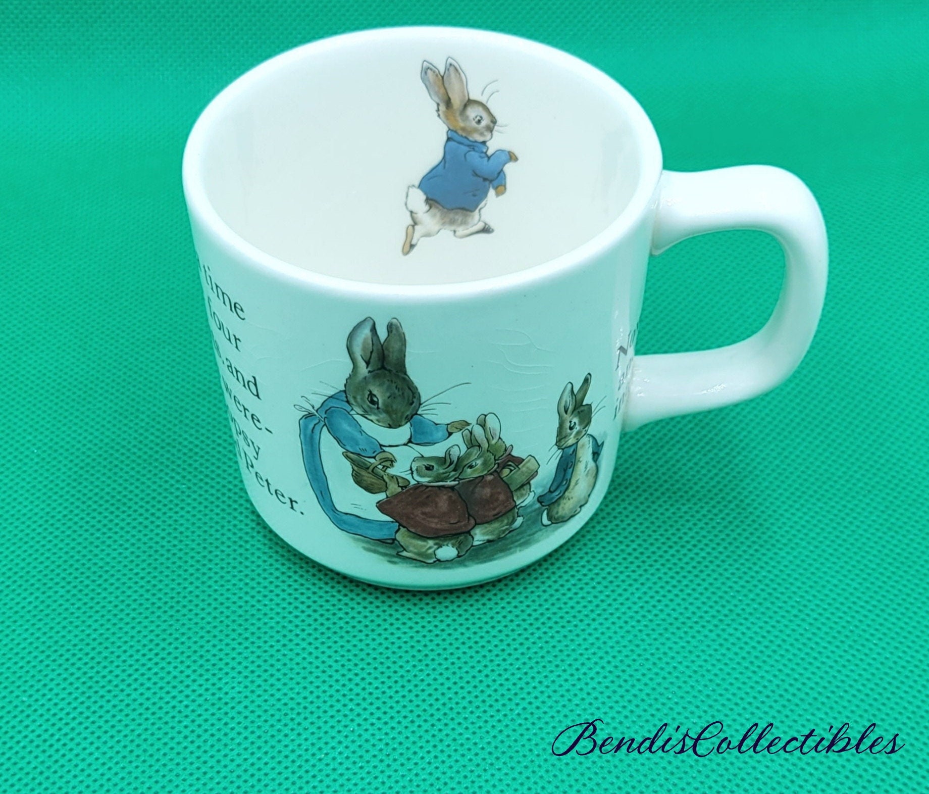 Vintage Wedgwood Peter Rabbit Beatrix Potter Plate Cup Set ...