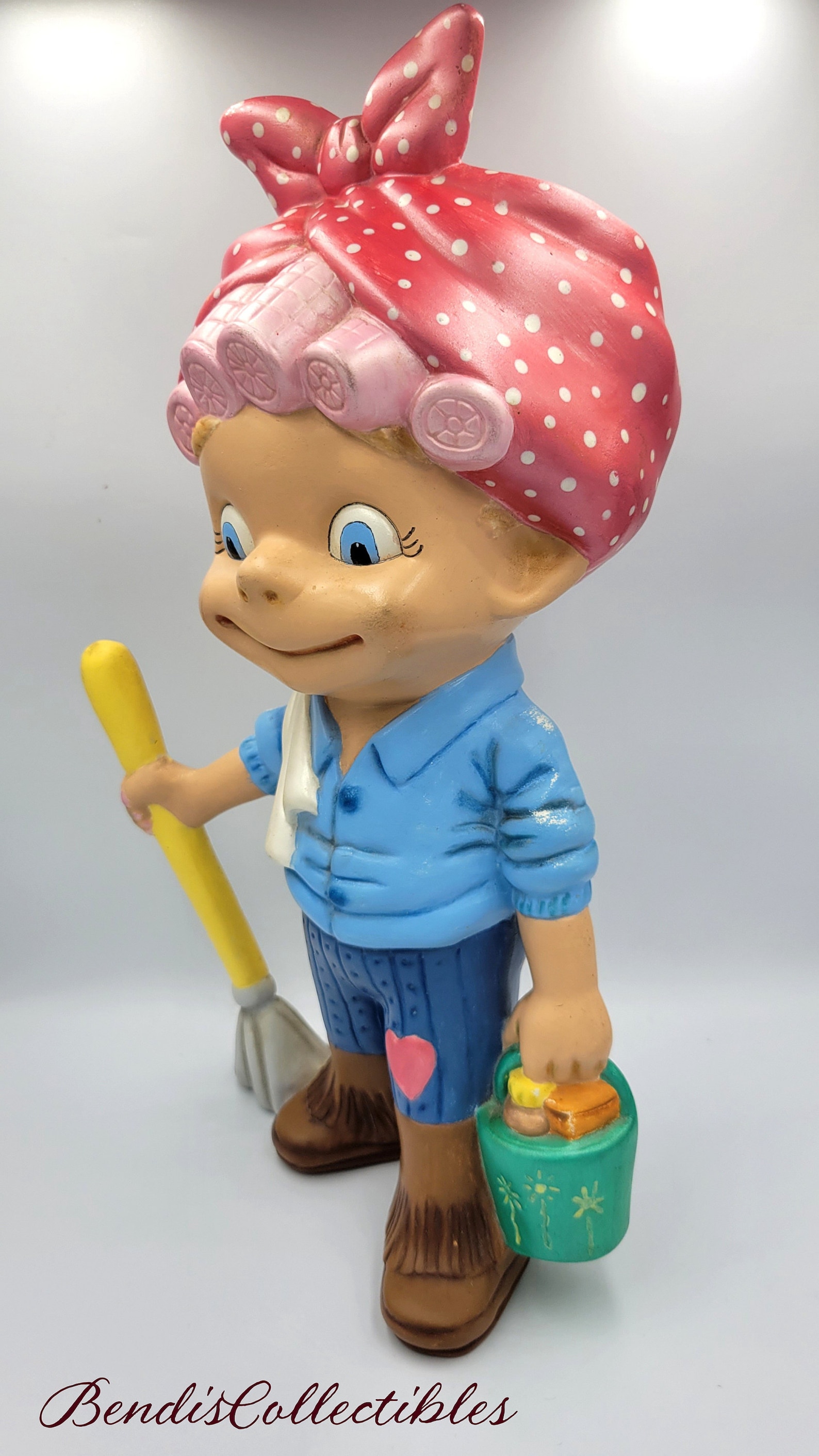 Vintage Helga Art Figurine. Garden Statue bendiscollectibles - Etsy