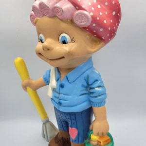 Vintage Helga Art Figurine. Garden Statue @bendiscollectibles - Etsy