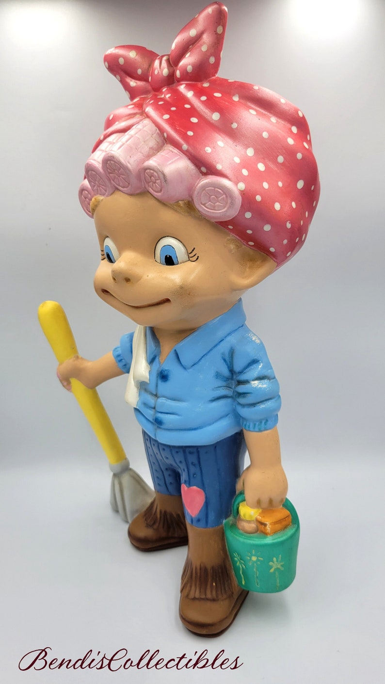 Vintage Helga Art Figurine. Garden Statue bendiscollectibles - Etsy