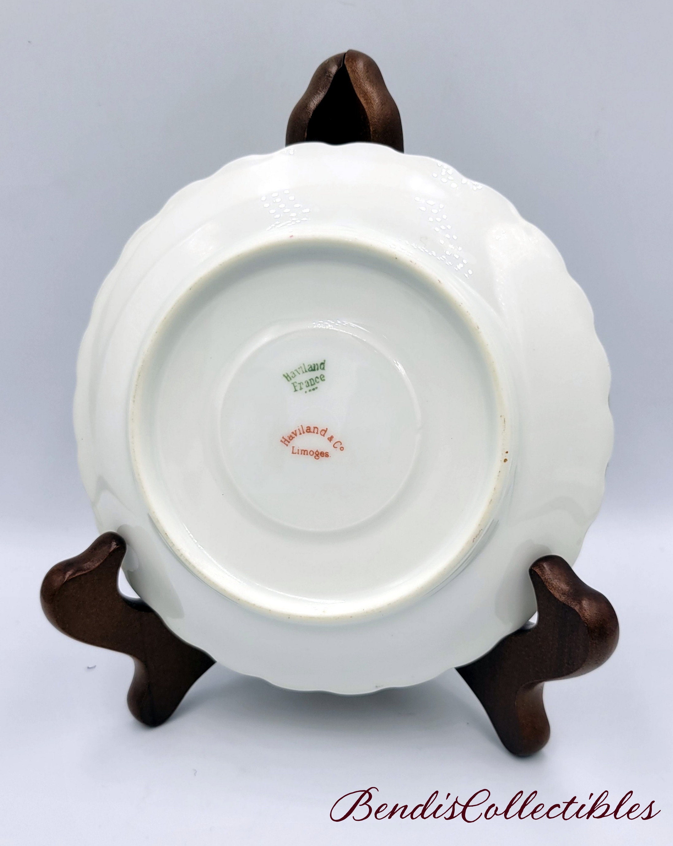 EXTREMELY RARE Antique Haviland Limoges Scheringer #55.limoges Pink ...