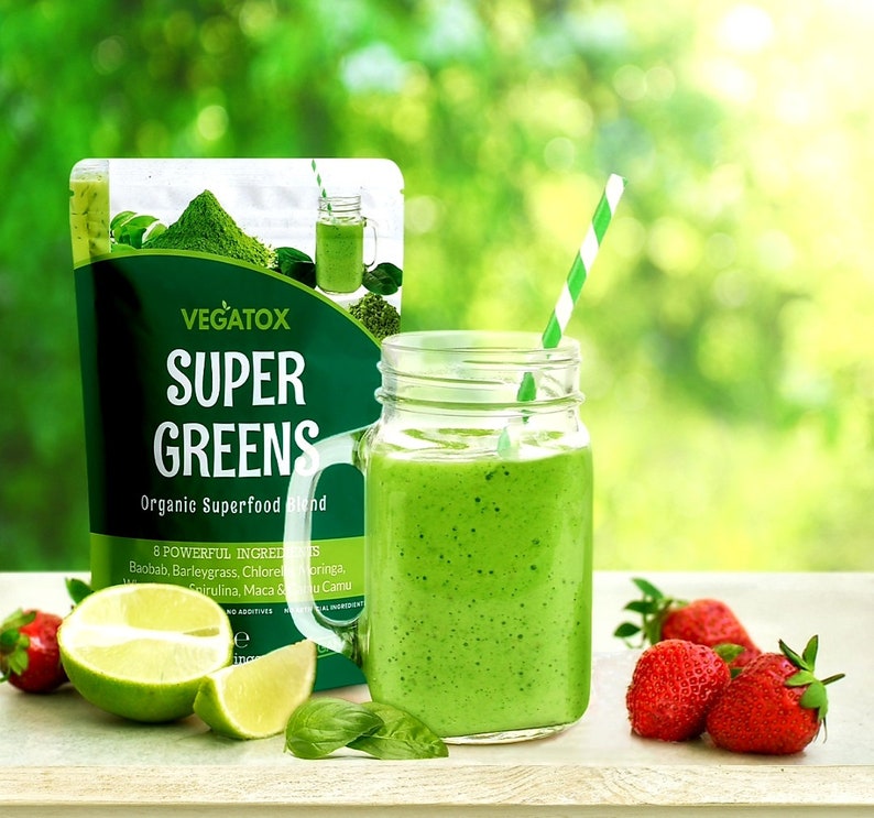 Super Greens Powder for Bloating, Gut Health, Energy & Immunity, 50 ...