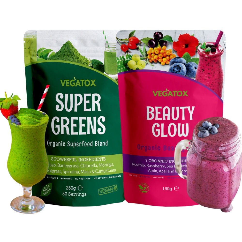 Look Good Superfood Powder Bundle, With Natural Vitamin C, Antioxidants ...
