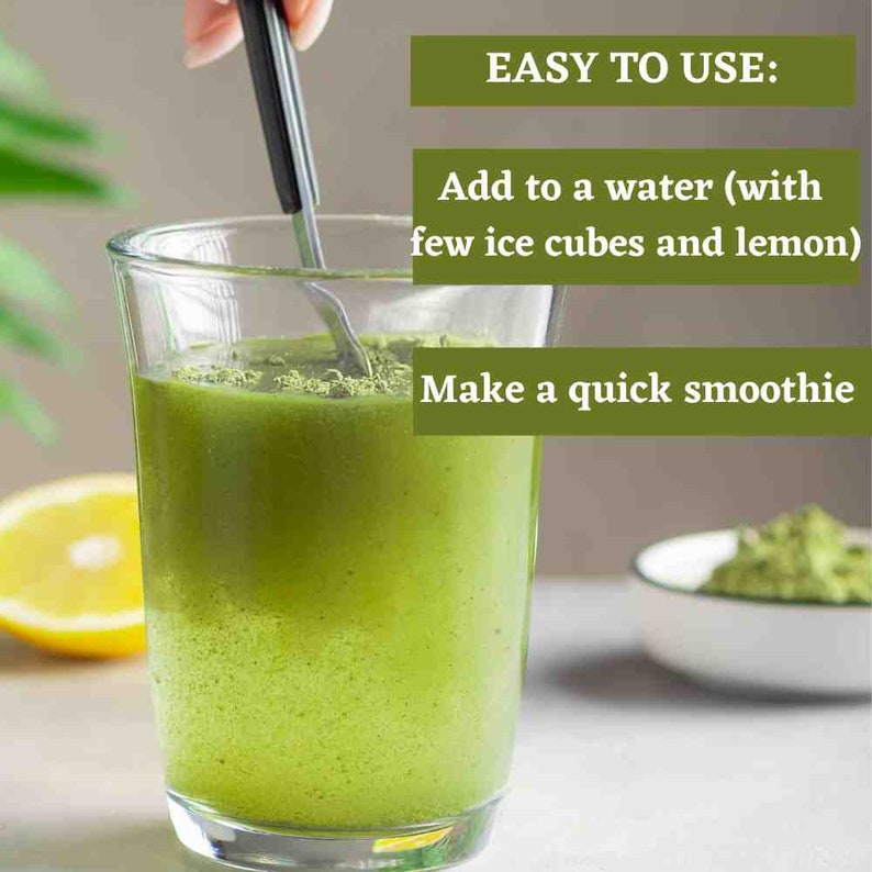 Super Greens Powder for Bloating, Gut Health, Energy & Immunity, 50 ...