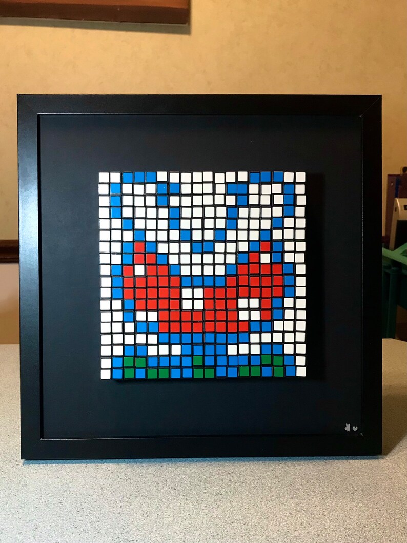 12x12 Mario Piranha Plant Rubiks Cube Frame - Etsy