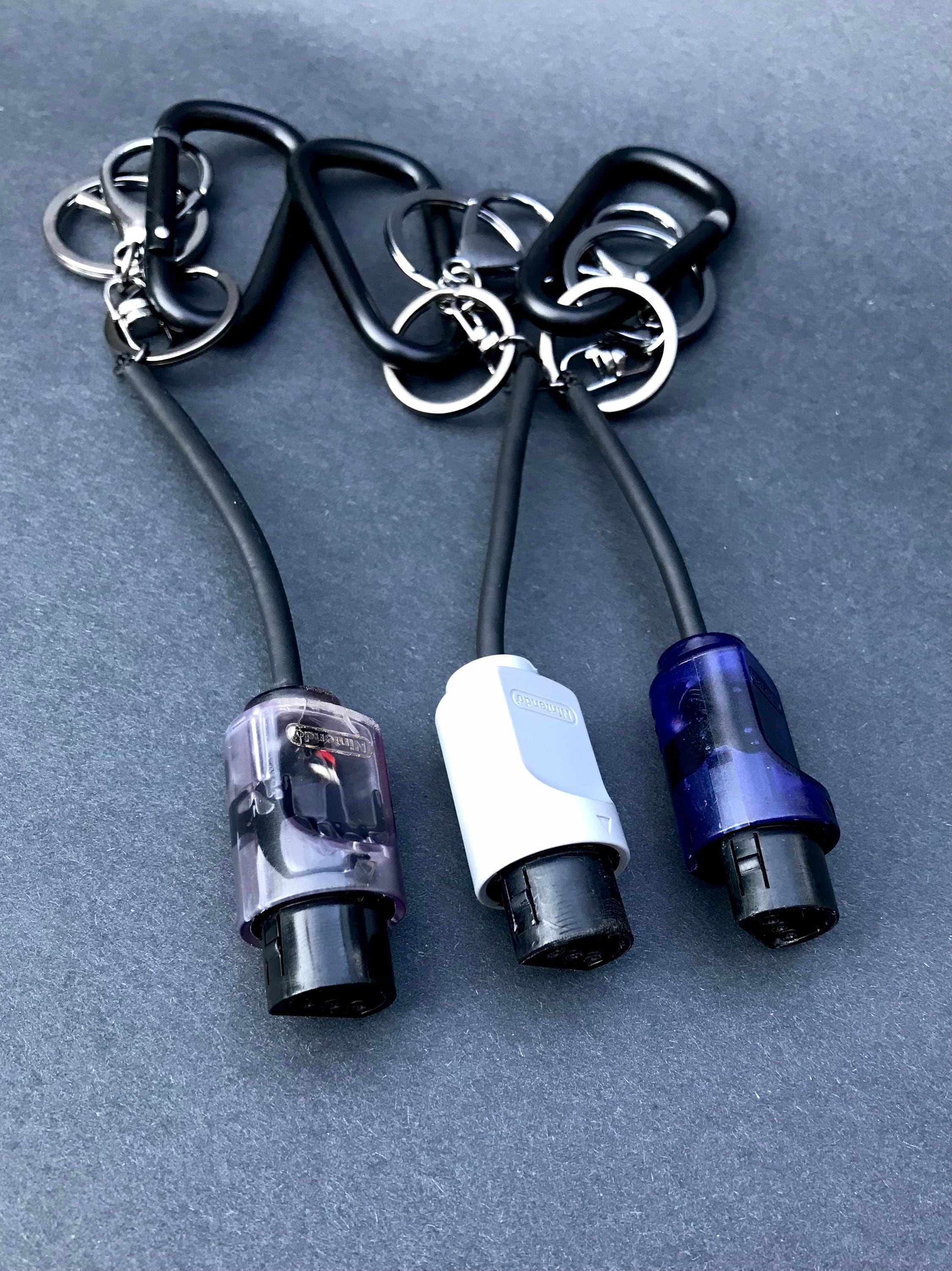 Gray N64 Controller Plug Keychain - Etsy