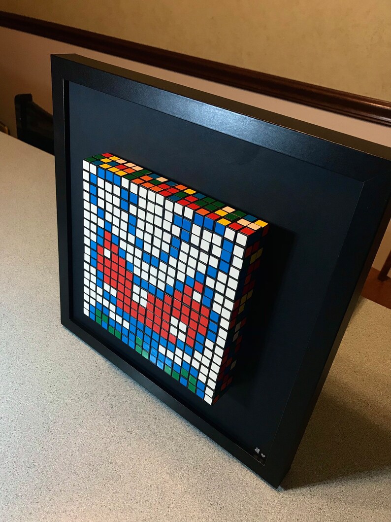 12x12 Mario Piranha Plant Rubiks Cube Frame - Etsy