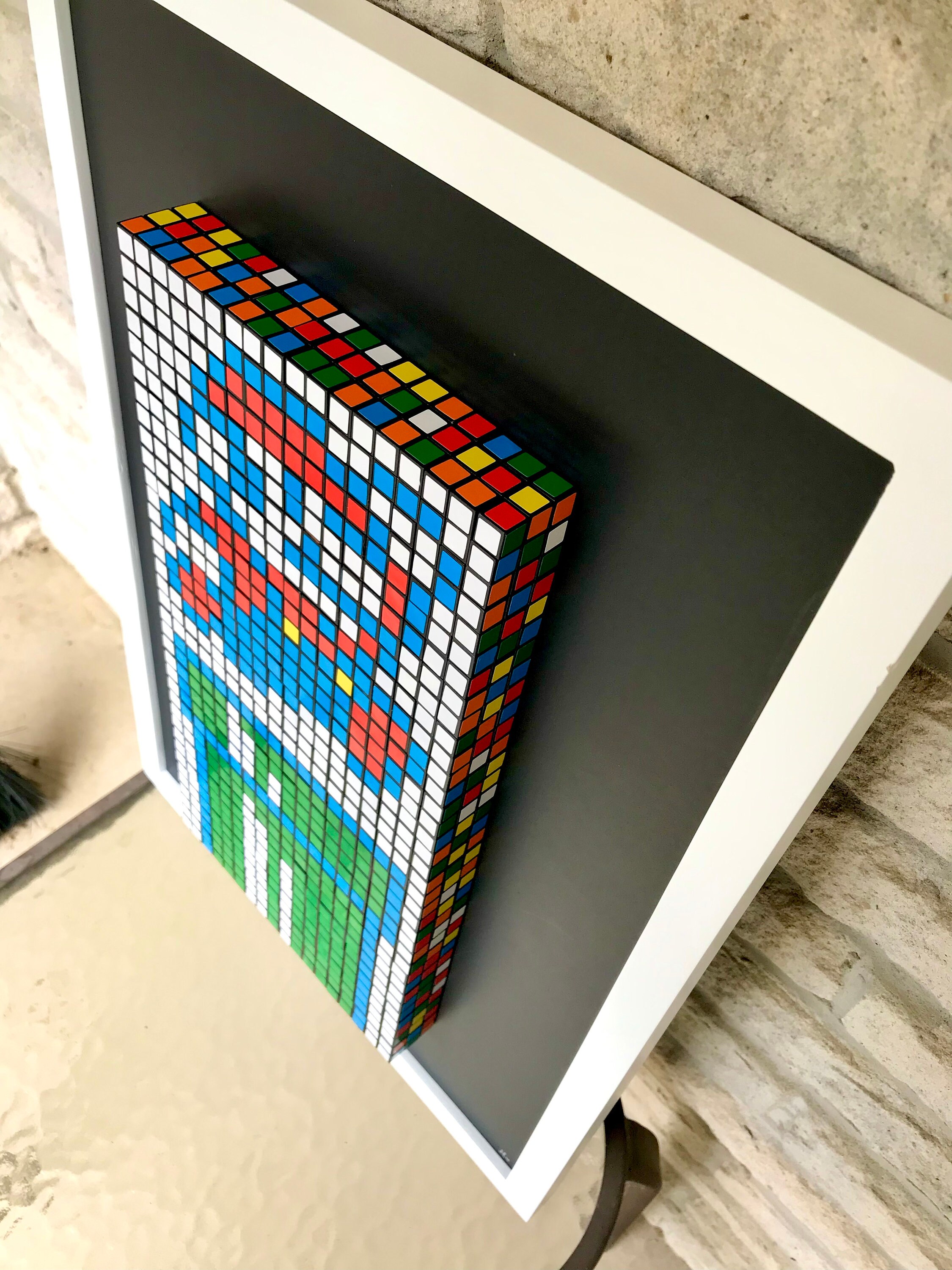 13x19 Mario Pipe Rubiks Cube Frame - Etsy UK
