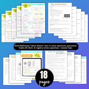 MRI Notes, ARRT ARMRIT Study Guide, Mri Registry Exam, Mri Study Guide ...