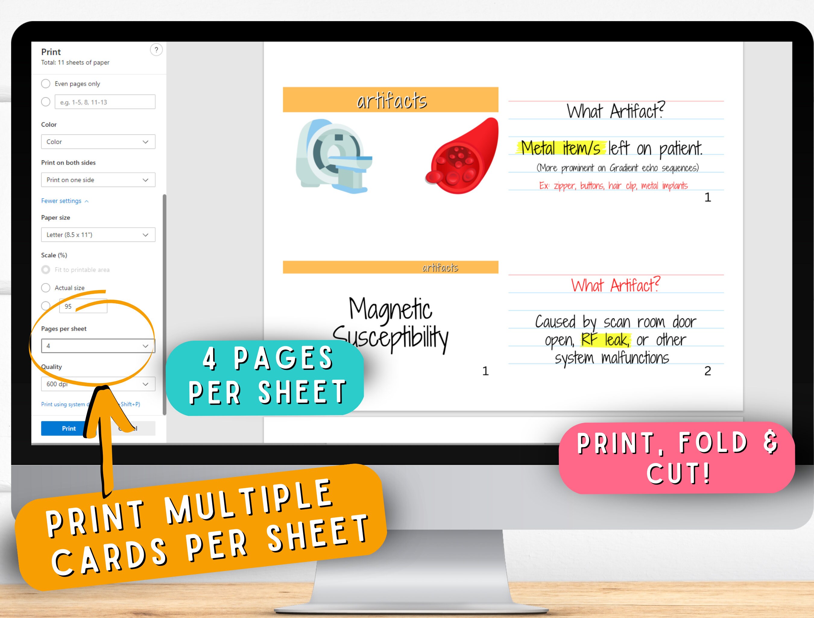 ARRT MRI Study Flashcards, Radiology Notes (digital Download) - Etsy