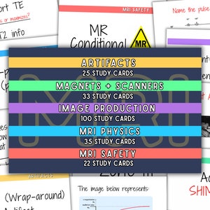 MRI Flashcards, ARRT ARMRIT Study Guide, Mri Flashcard, Mri Tech, Mri ...