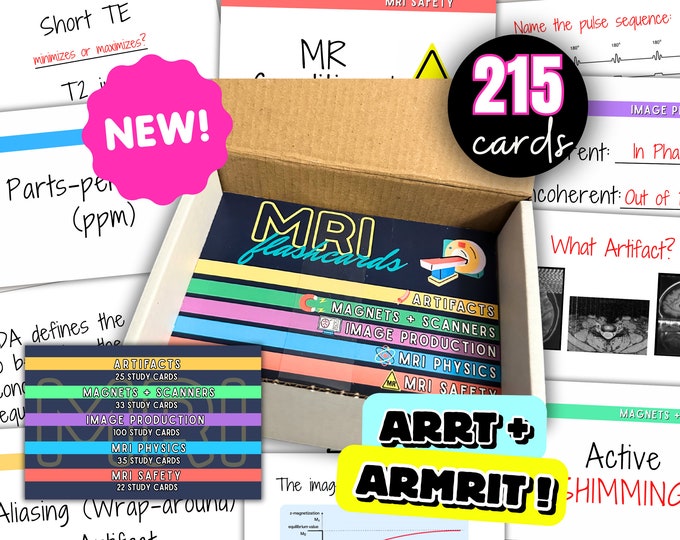 MRI Flashcards, ARRT ARMRIT Study Guide, Mri Flashcard, Mri Tech, Mri ...