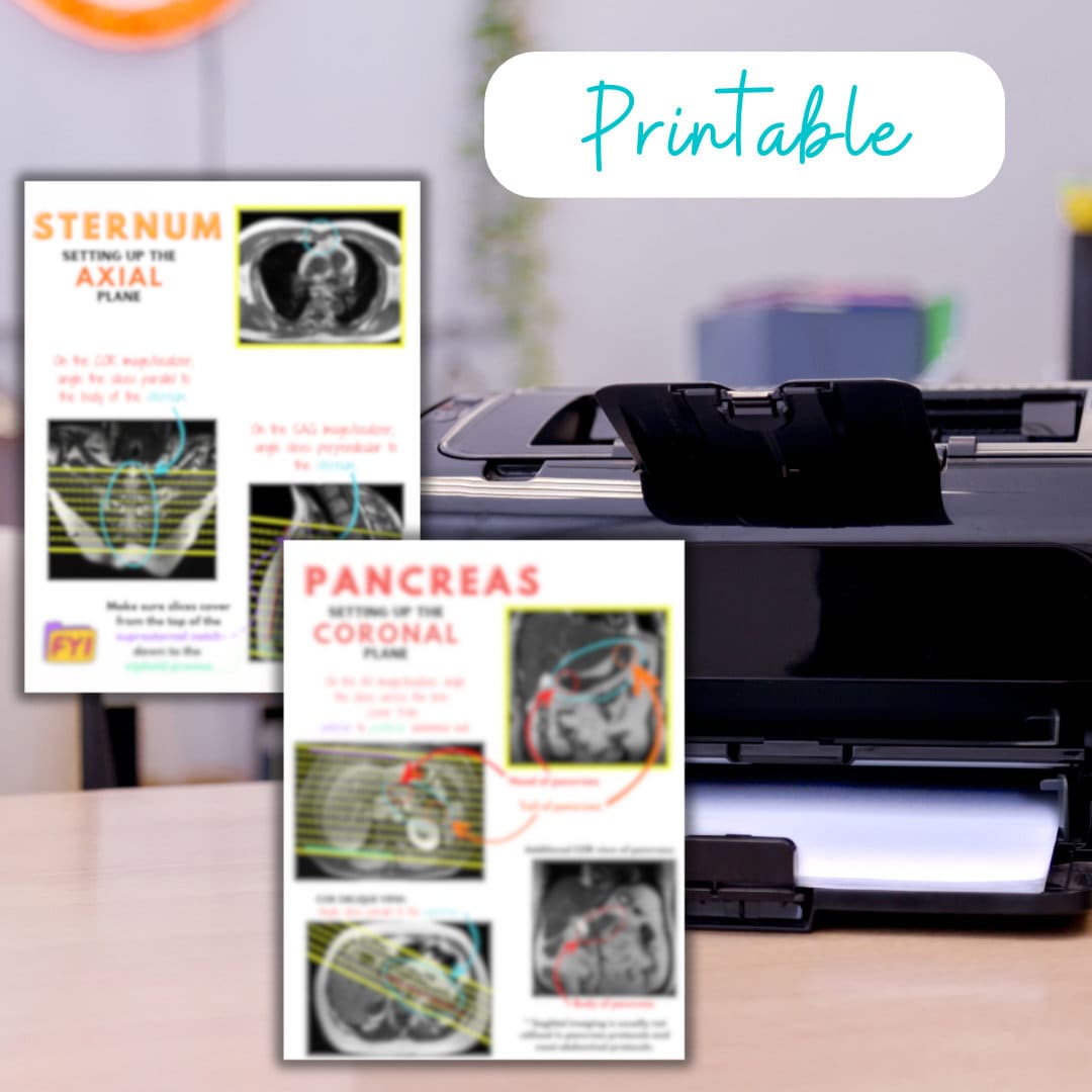 MRI Planning Chest and Abdomen, MRI Positioning, Mri, Mri Study Guide ...