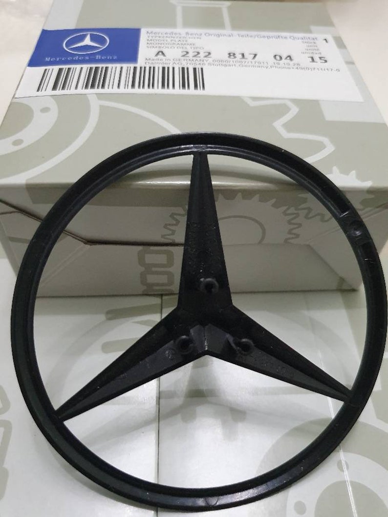 A2138170116 E Class Mercedes-benz Emblem Badge Bbot Trunk Rear Badge - Etsy
