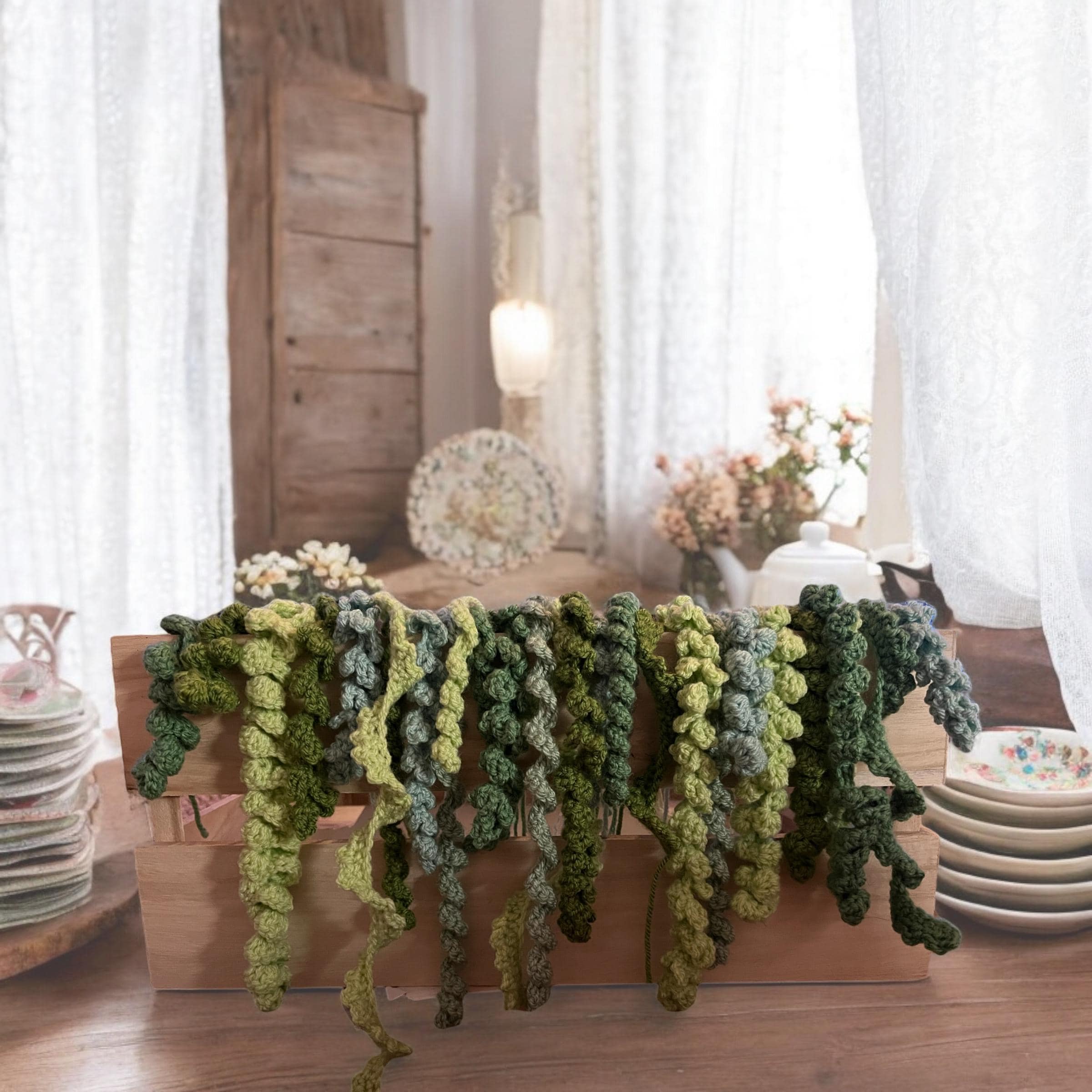 PATTERN | Vines and Leaves Crochet Pattern Bundle | for Garlands ...