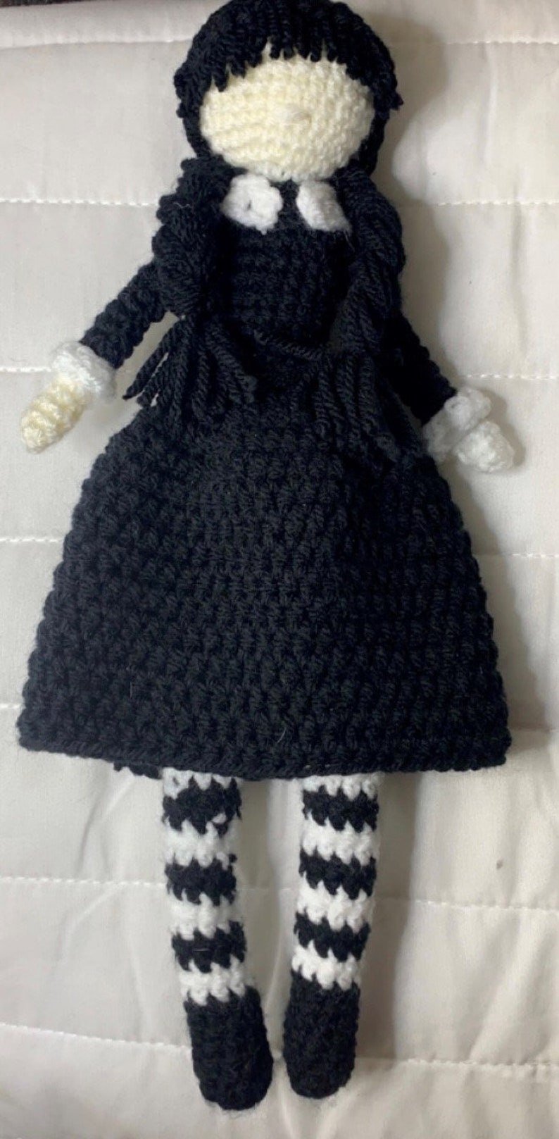 PATTERN Wednesday Addams Crochet Pattern Amigurumi Wednesday Pattern ...