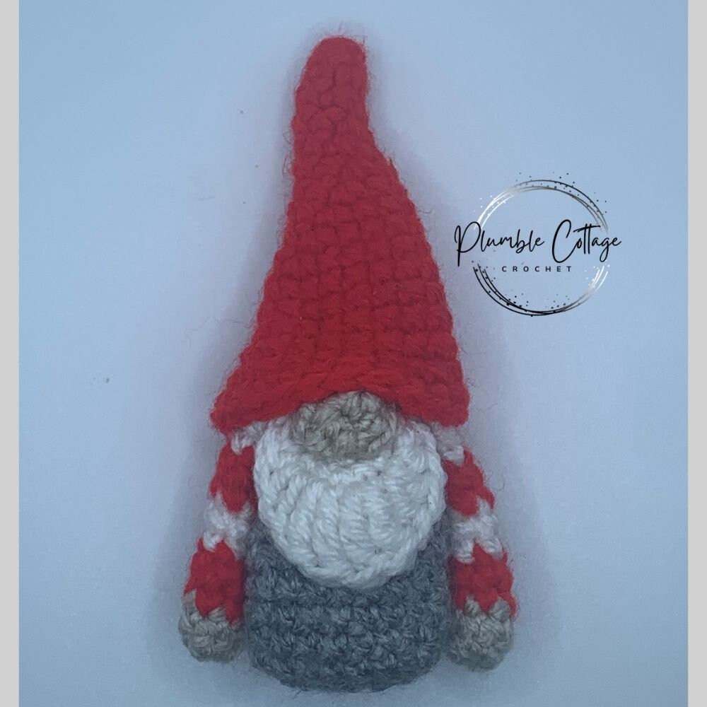 PATTERN | Mini Gonk Crochet Pattern | Mini Gnome Decoration Pattern - Etsy