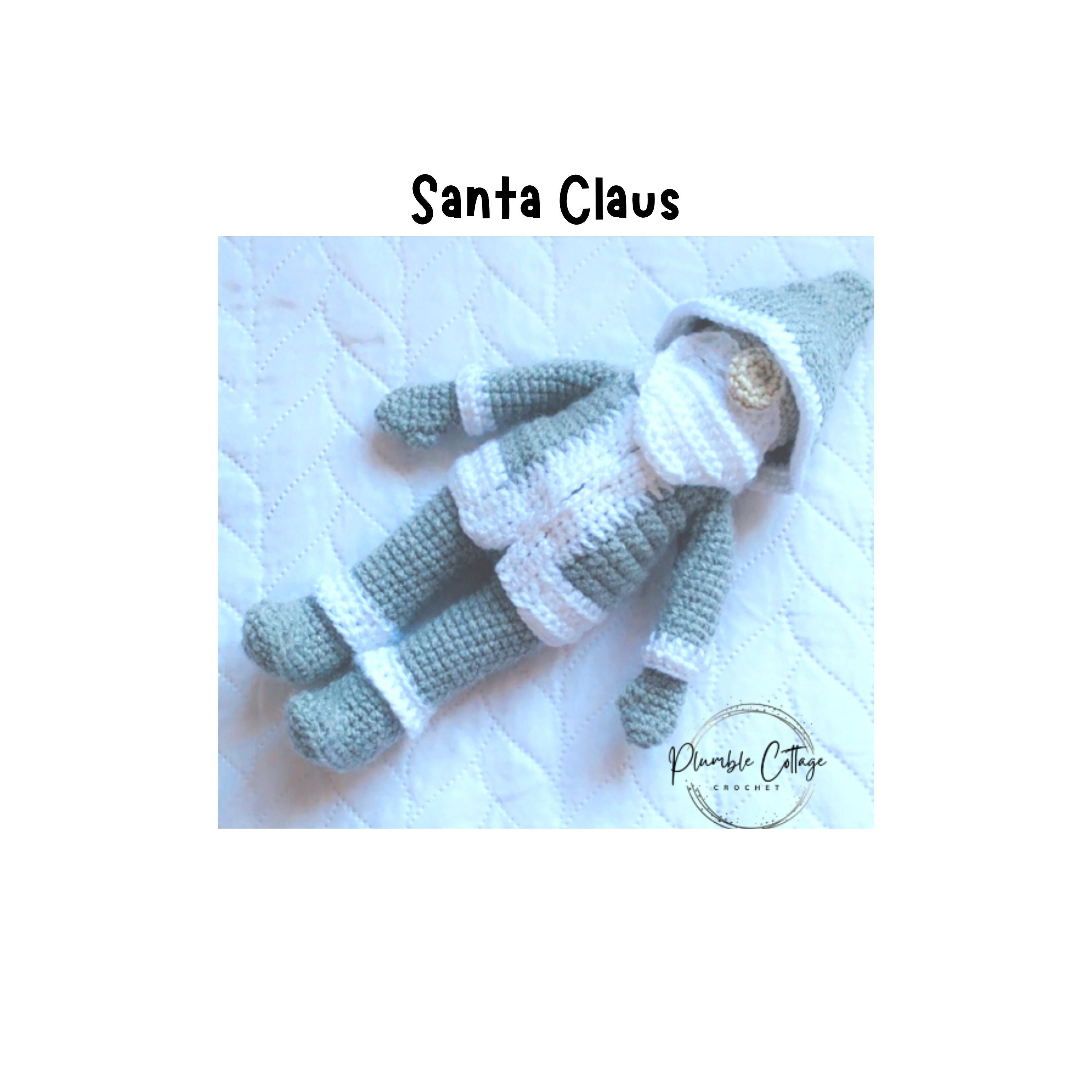 PATTERN | Santa Crochet Pattern | Printable Crochet Pattern ...