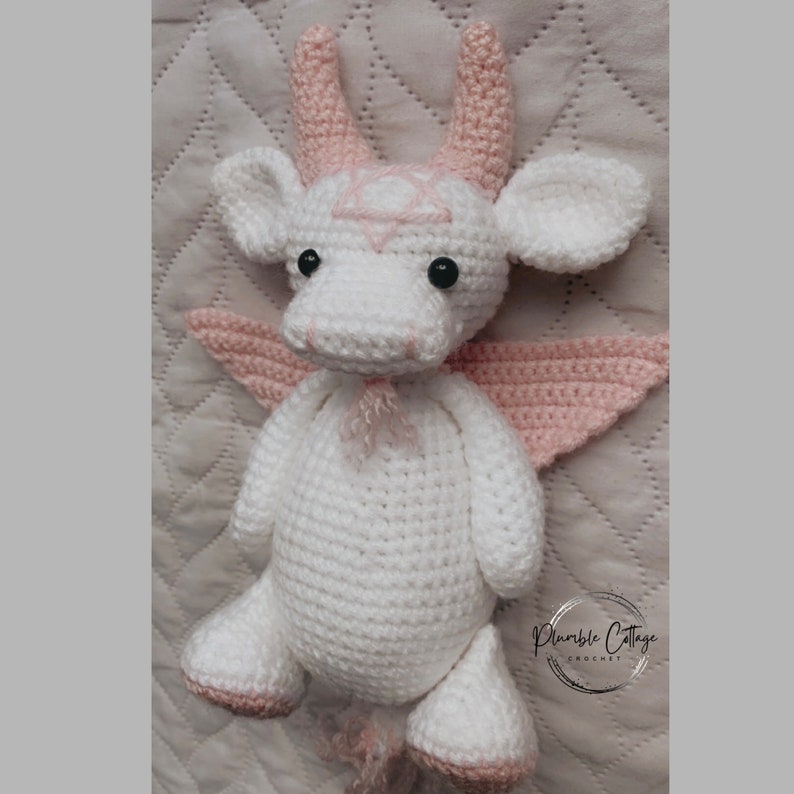PATTERN Baphomet Crochet Pattern Digital Download Pattern - Etsy