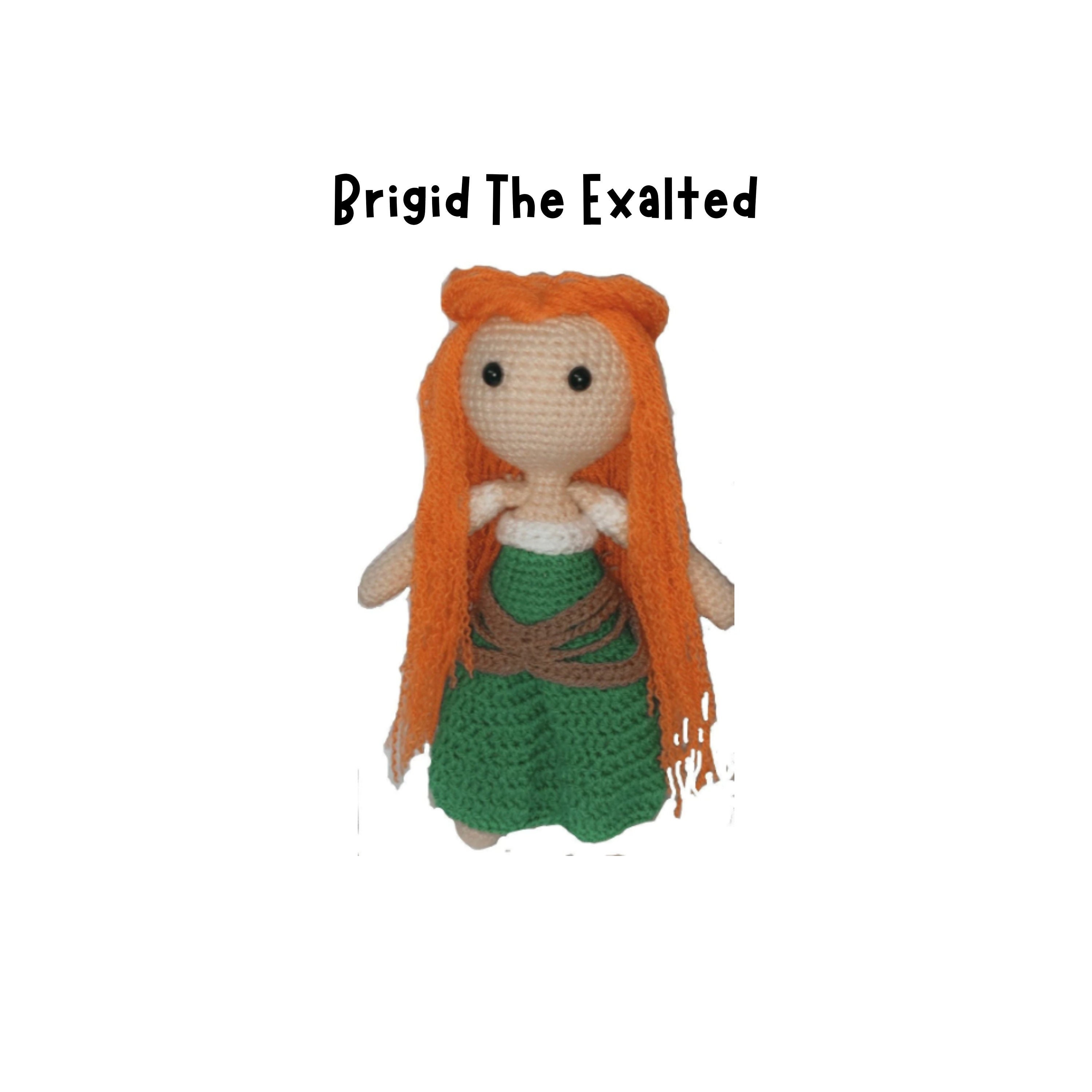 PATTERN | Goddess Brigid the Exalted Crochet Pattern | Goddess Crochet ...