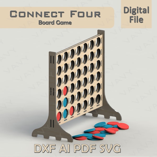 Connect Four Svg - Etsy