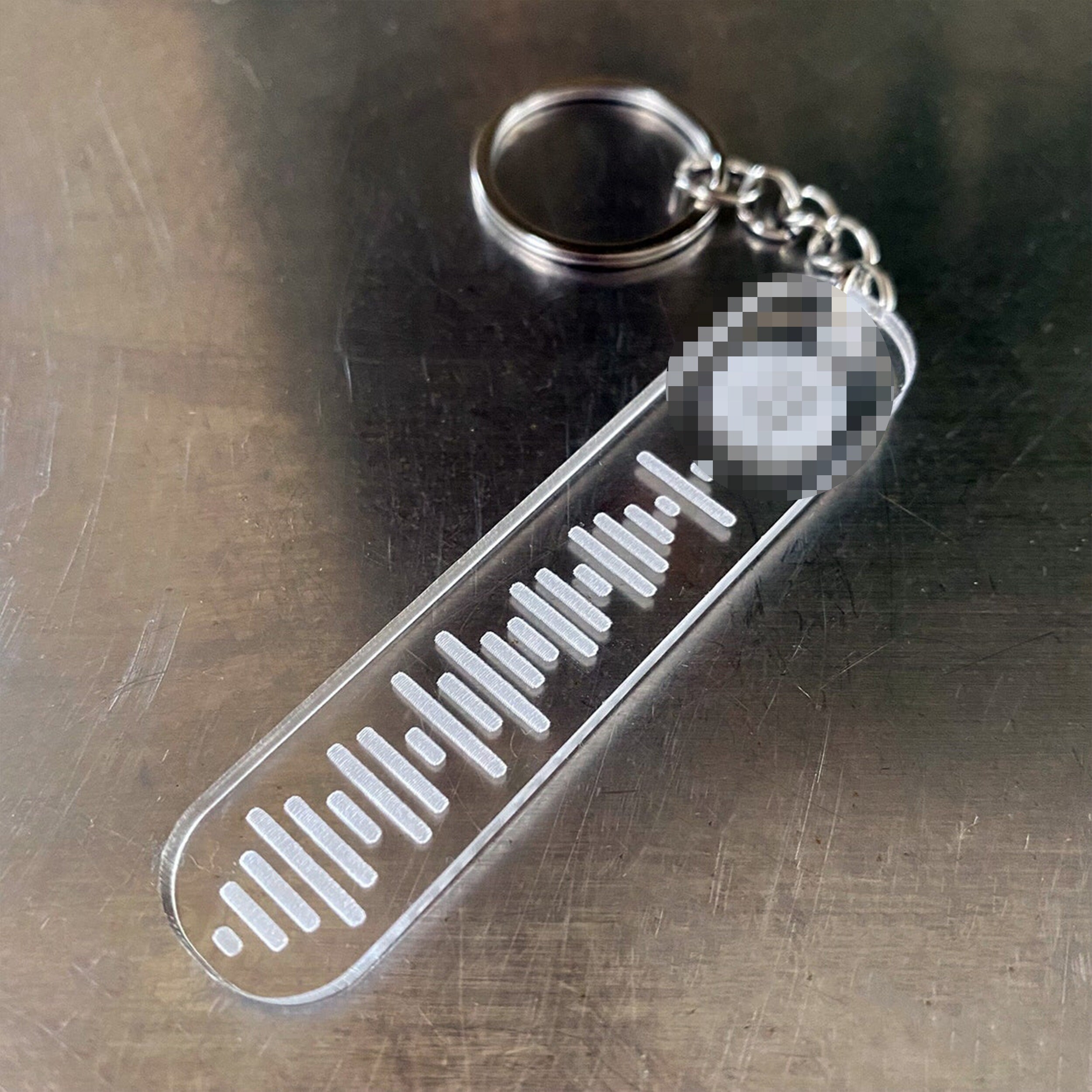Personalised Song Code Playlist Keychain - Etsy UK