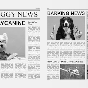 Custom Newspaper - Etsy