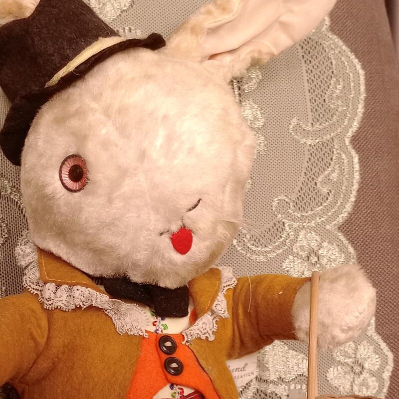 Big Eyes Rabbit Plush - Etsy