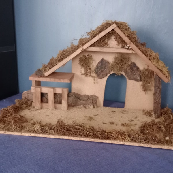 Wooden Creche - Etsy