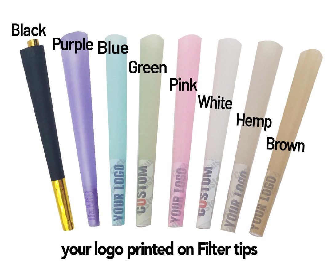 1000 Custom Preroll Cones, Personalised With Your Design - Etsy