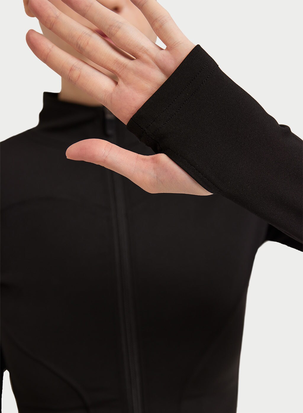 Super Fitted Zip-up Jacket/ Women's Elastic Activewear/ Stretchy and ...