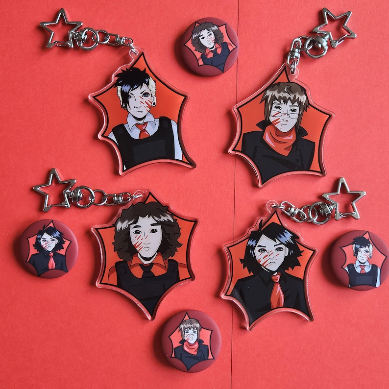 MCR, My Chemical Romance Keychains - Etsy