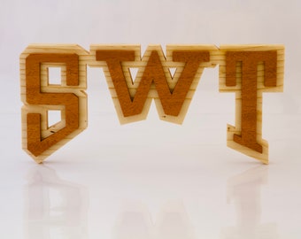 Southwest Texas State University Logo Svg - Etsy