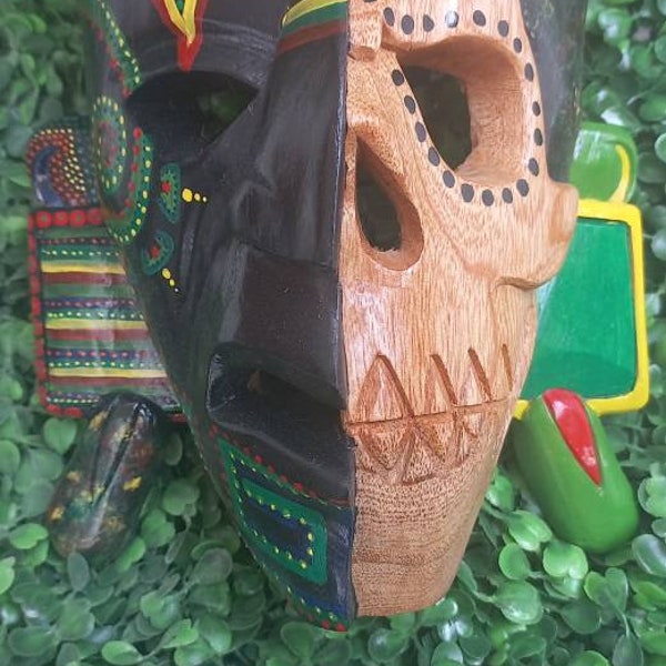 Mayan Mask - Etsy
