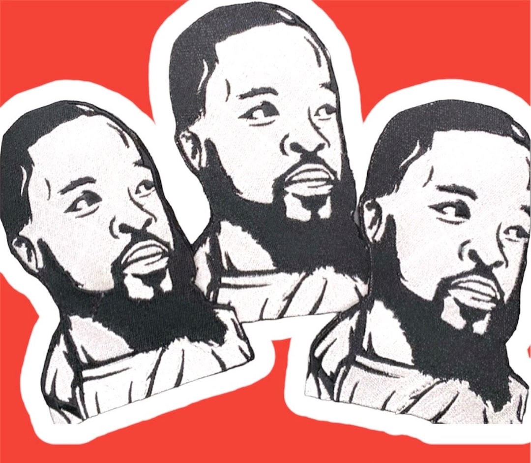 Custom Black&white Portrait Patch - Etsy