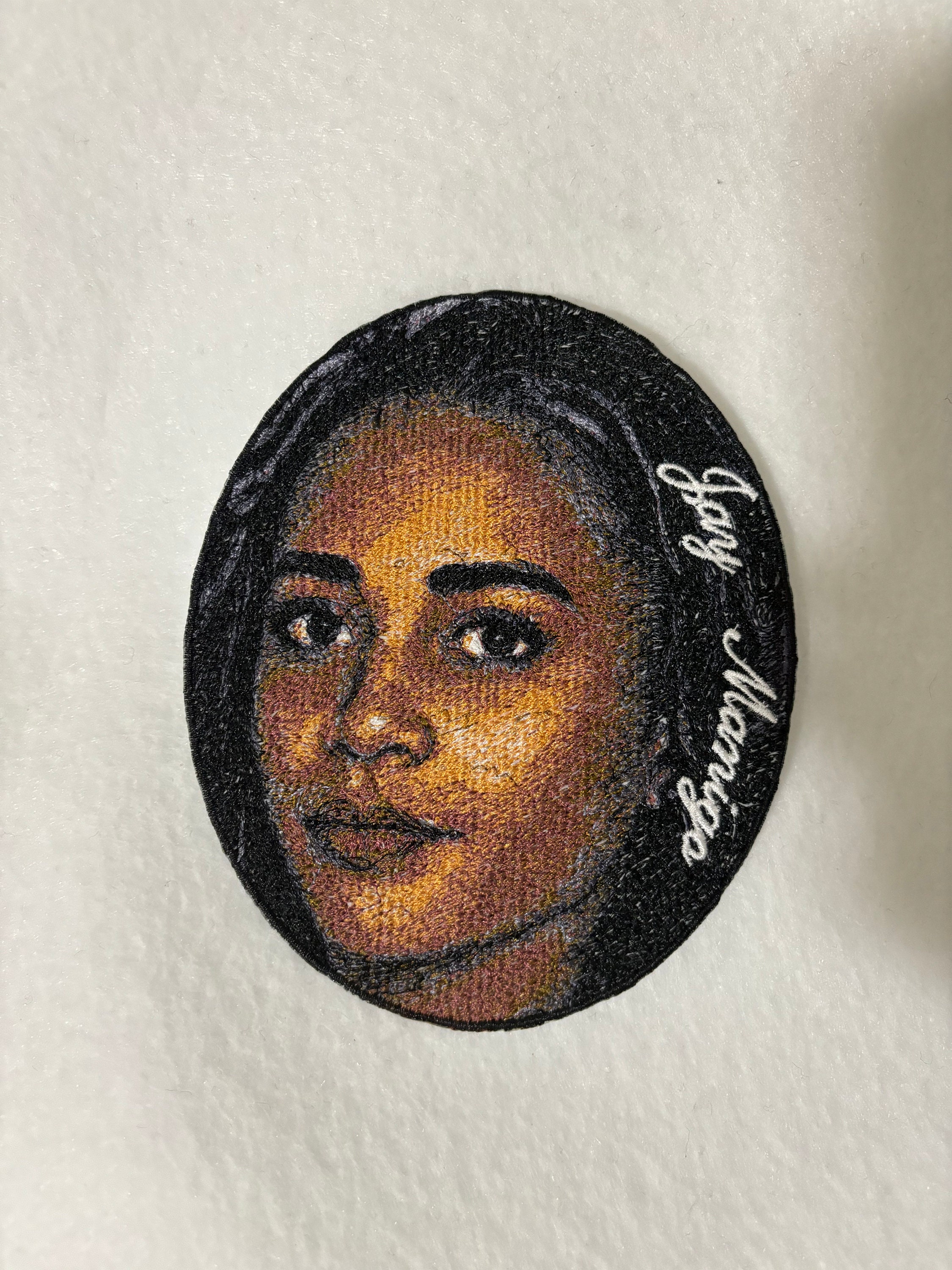 Custom Iron on Portrait Patch W/ Added Personalization - Etsy