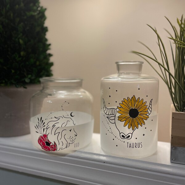 Zodiac Vase - Etsy