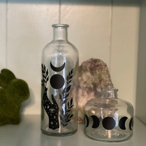 Moon Phase Jars Celestial Vases - Etsy