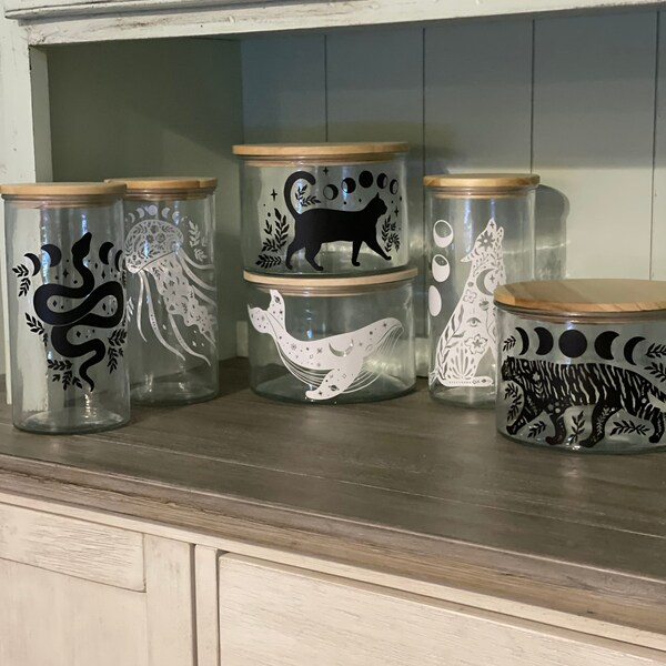Animal Canister Set - Etsy