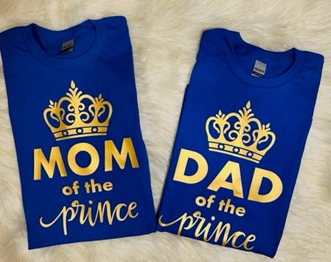 Prince/ Prince Birthday/prince Family Matching T-shirts/prince Baby ...