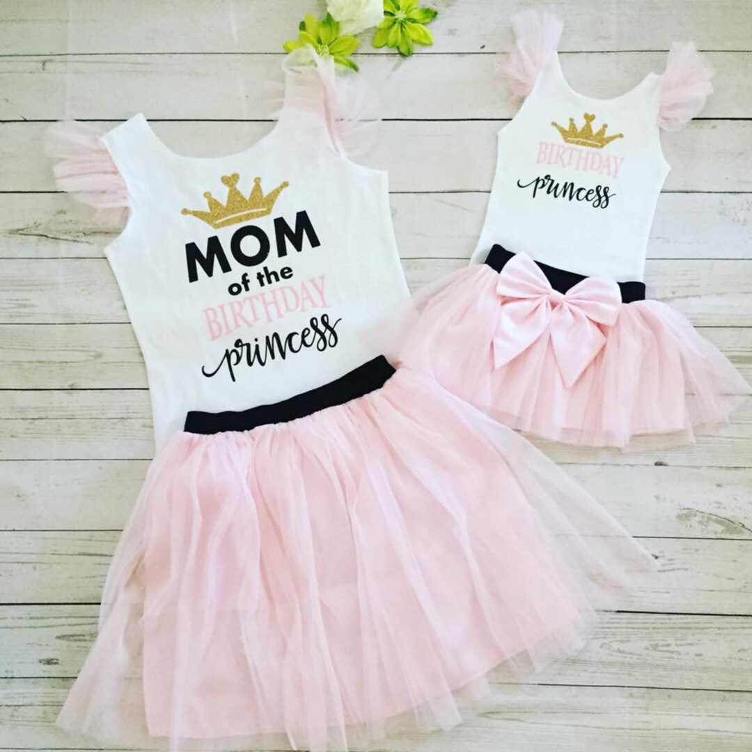Mother Daughter Matching Princess Outfits/mother Daughter/birther ...